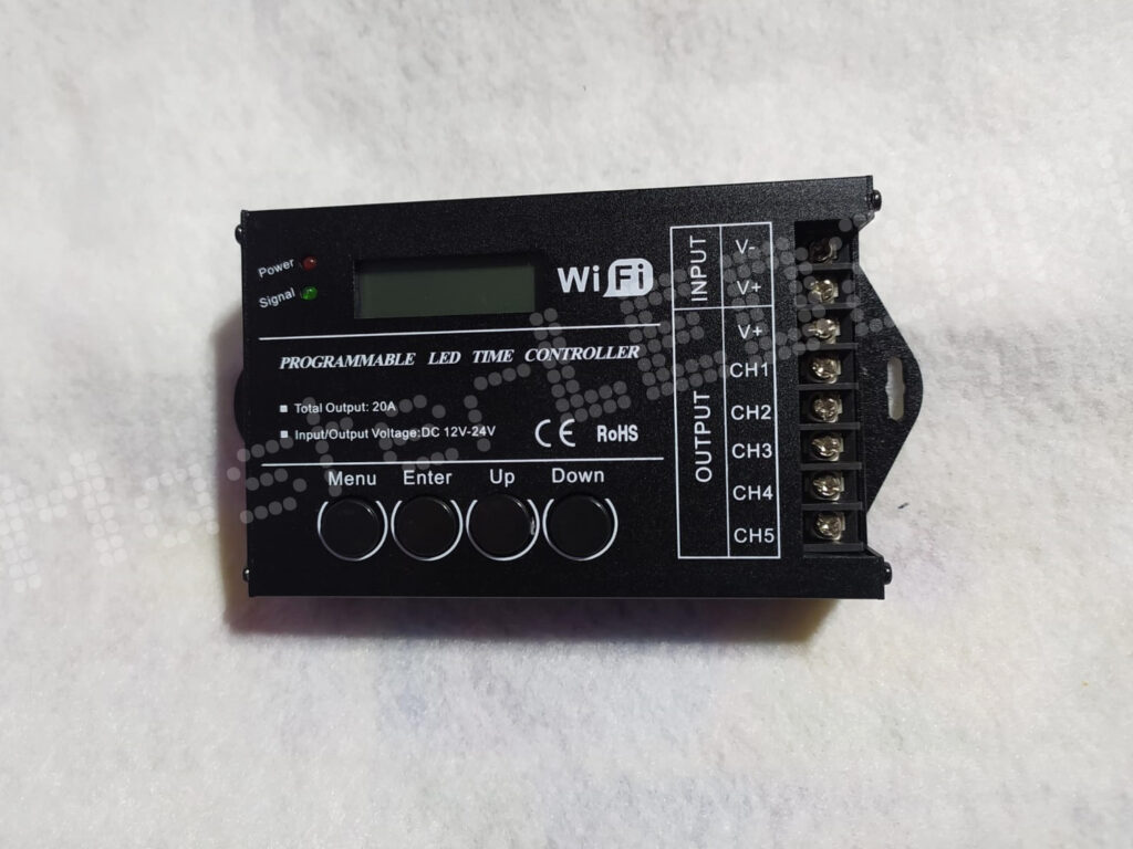 Dimmer TC421 WIFI Led Programable Pc 20a 5 Canales