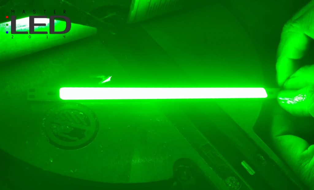 Barra Led Verde Cob 10w 12v